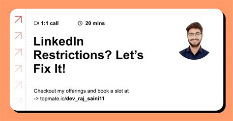 Linkedin Restrictions Lets Fix It With Dev Raj Saini