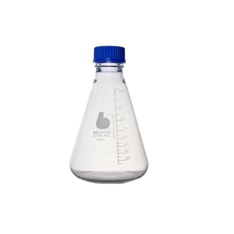 Bellco Sc 45mm Erlenmeyer Flask 1000ml Graduated 6case 2515 01000