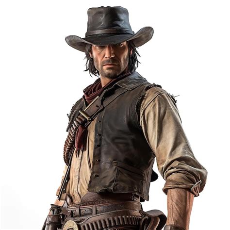Premium Photo Brave John Marston Red Dead Redemption Isolated On