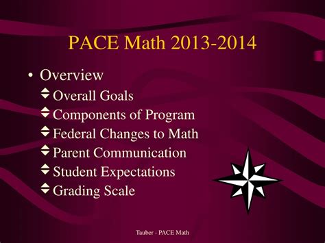 Ppt Pace Math Program Enhancing Math Skills And Problem Solving