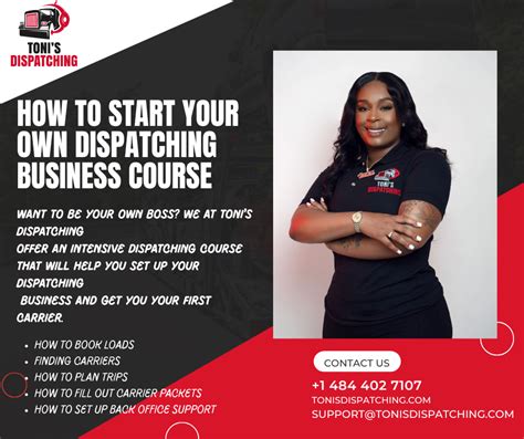 How To Start Your Own Dispatching Business Standard Plan Tonis