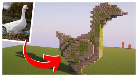 Goose Statue Minecraft Map