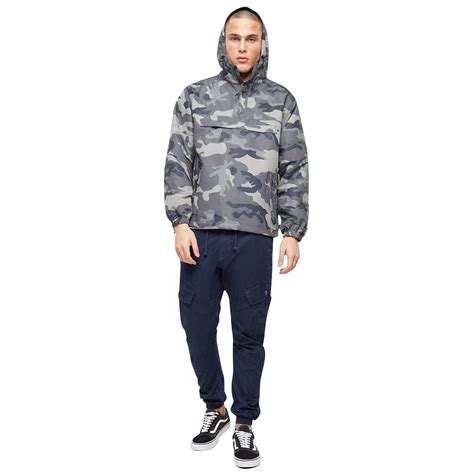 Brandit Summer Windbreaker Jacket Grey Camo Free Delivery Military Kit
