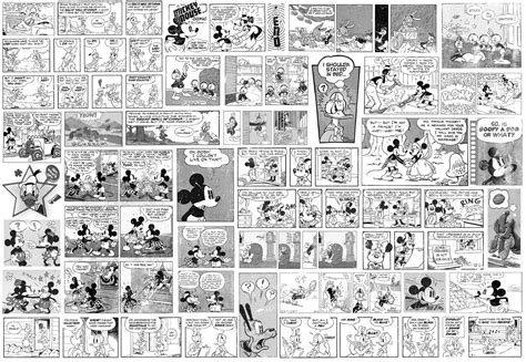 Mickey Mouse Comic Strip