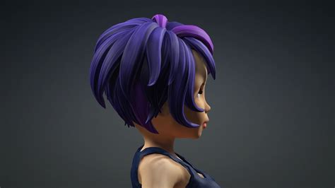 3d Model 3d Realastic Women Character Vr Ar Low Poly Cgtrader