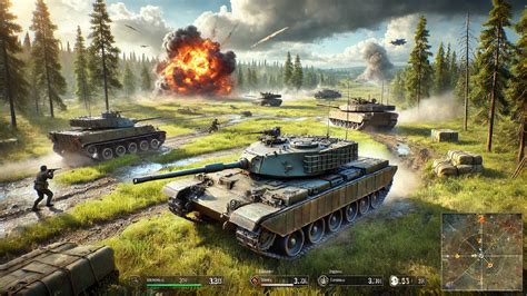 Tank Battle War 3d World War Tanks Shooter 2k25 Modern Army Tank