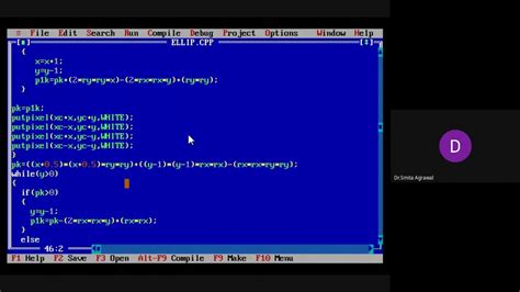 How To Draw Ellipse In C Program