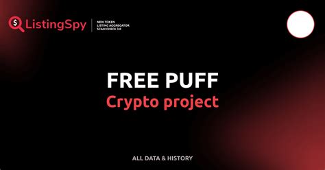 Free Puff Crypto Project Freepuff Token Listings Events Analysis Listingspy
