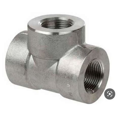 Ss Threaded Unequal Tee For Chemical Handling Pipe At ₹ 245piece In