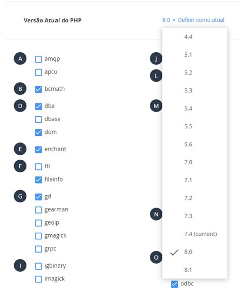 Como Alterar A Versão Extensões E Configurações Do Php No Cpanel • Alphimedia