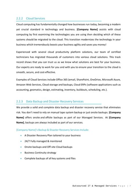 Ict And Support Services Proposal Template Rfply Proposal Templates