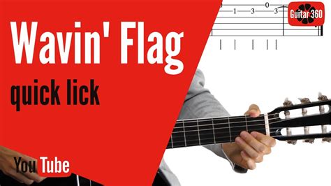 Wavin Flag Guitar Youtube