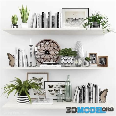 3d Model Decor Set 07