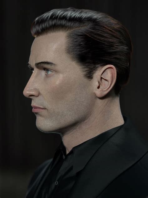 Bruce Waynebatman Head Concept Sergey Konovalov Face Shape