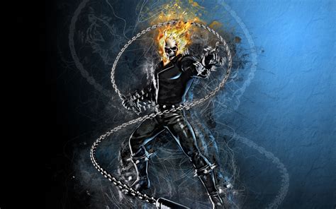 Wallpaper Ghost Rider Marvel Dc Comics Art Picture 3840x2160 Uhd 4k