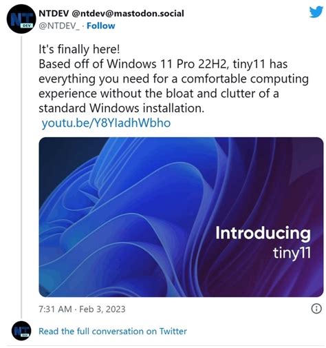 Tiny11 Builder 全自助打造極致精簡版windows 11 Wongcw 網誌
