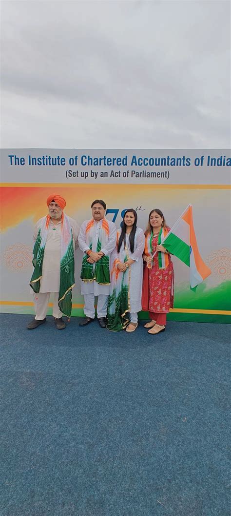 Independenceday 78th Icai Ca Vidushi Mittal