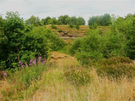 Former Quarry Face Hipperholme © Humphrey Bolton Geograph Britain And Ireland