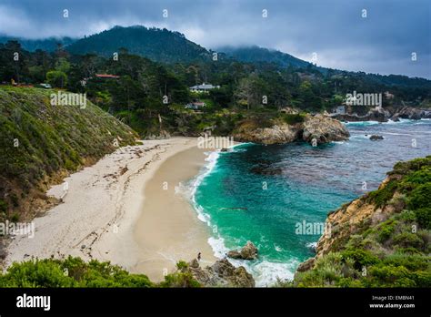 View Of Gibson Beach At Point Lobos State Natural Reserve In Carmel