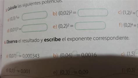 Calcula Las Siguientes Potencias Ayudaaaa Plssss Brainlylat