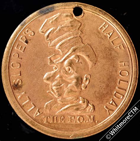 Ticket Pass Token 32mm Slopers Club Ally Slopers Half Holiday