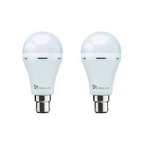 9w Syska Ssk Emb 09 Rechargeable Emergency Bulb At ₹ 985 Piece Led