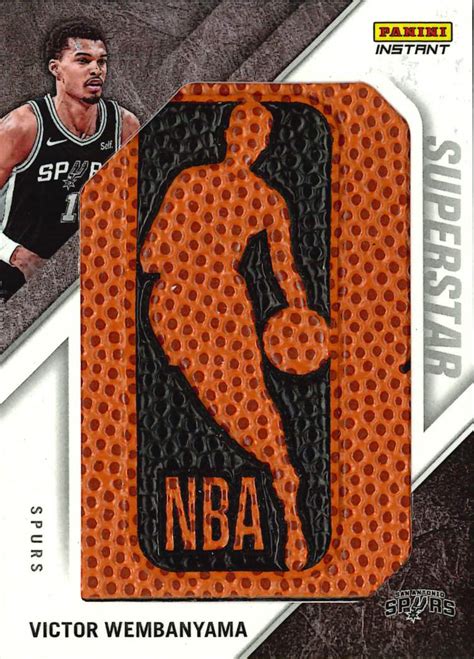 Victor Wembanyama 2024 25 Panini Instant Nba Superstar Logos 11