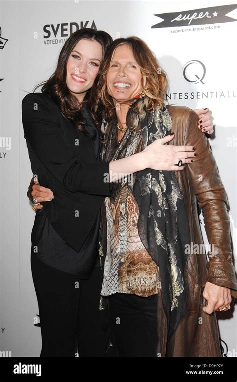 Liv Tyler And Steven Tyler Los Angeles Premiere Of Super Held At The