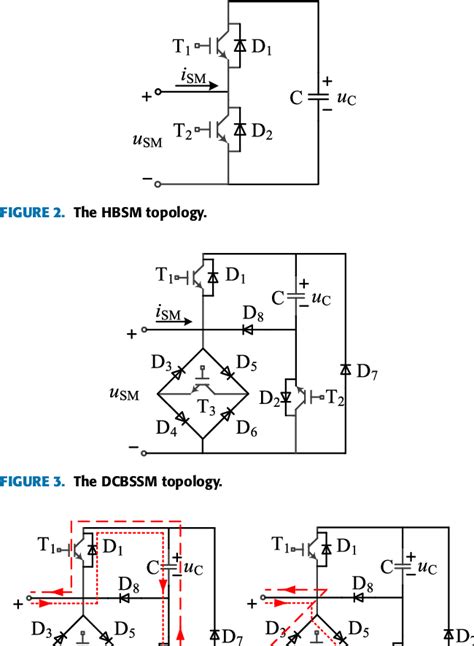 Figure 3 From A Novel Mmc Sub Module Topology With Dc Fault Clearance Capability Semantic Scholar
