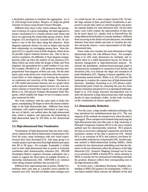 Clusterplot High Dimensional Cluster Visualization Deepai