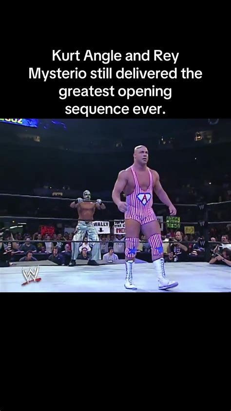 Kurt Angle And Rey Mysterio Still Delivered The Greatest Opening Seque