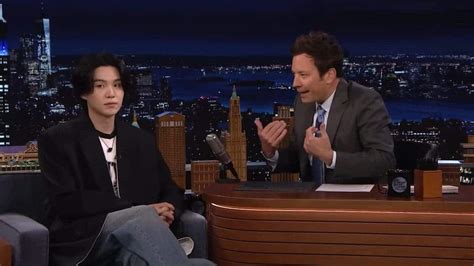 The Tonight Show Starring Jimmy Fallon Bts Suga On Living With