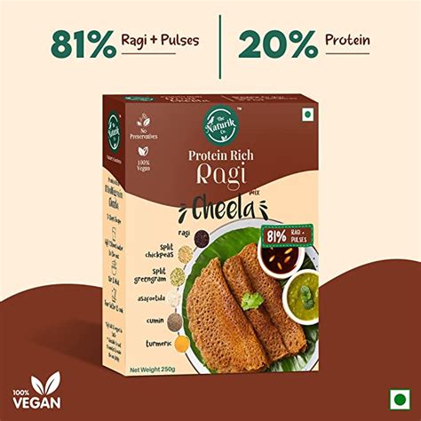 The Naturik Co Ragi Millets Cheela Mix Veeha Foods
