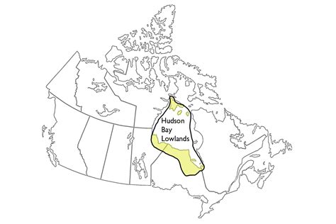 Canadian Lowlands Map