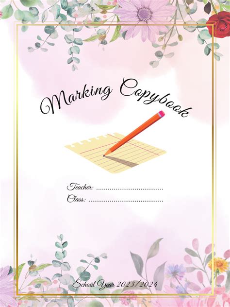 Marking Copybook Pdf Marking Copybook Pdf