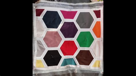 Couture Facile Patchwork Moderne Hexagones Partie 1 Construction