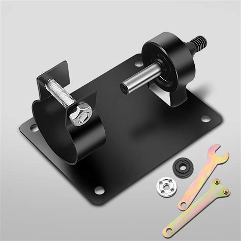 角磨机支架底座改装头保护罩切割机固定防尘罩半开槽配件转换工具虎窝淘