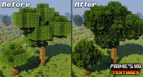 I Made Custom Leaf Models For My Resource Pack What Do You Think