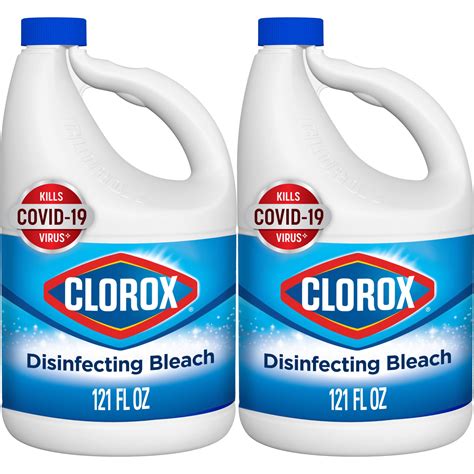 Clorox Disinfecting Liquid Bleach Cleaner Regular Scent 121 Fl Oz 2