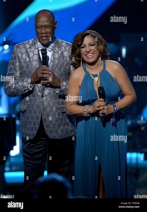 L R Singers Johnny Ventura And Milly Quezada Perform Onstage During The Latin Grammy Person Of