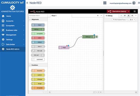 Manage Node Red Flows With Cumulocity Iot And Thin Knowledge Base Cumulocity Tech