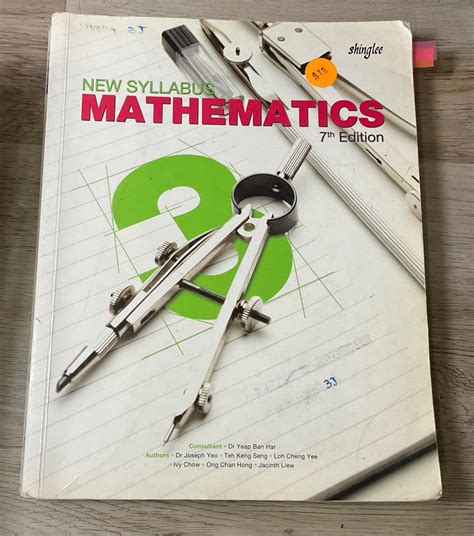 E Maths Sec 3 And 4 Hobbies And Toys Books And Magazines Textbooks On