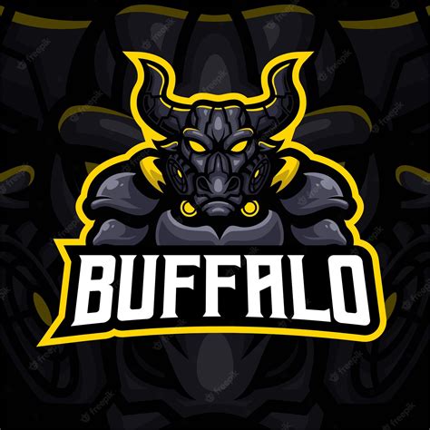 Premium Vector Buffalo Masscot Logo Illustration Premium Vector