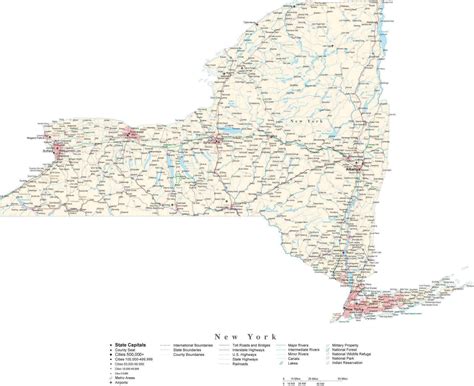 City Map Of Ny State Printable Map