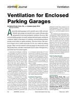 Ventilation For Enclosed Parking Garages Standards List
