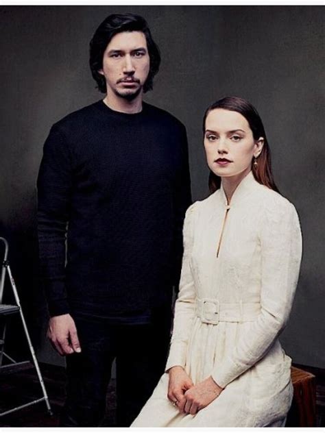 Daisy Ridley And Adam Driver Premium Matte Vertical Poster Sold By Brian