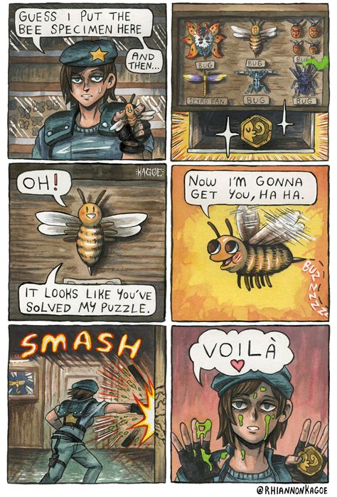 Rhiannon Kagoe Jill Valentine Sparx Spyro Volcarona Nintendo