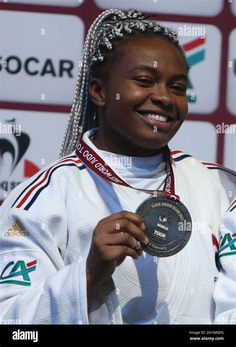 Romane Dicko Of France During The Judo Paris Grand Slam 2023 On February 5 2023 At Accor Arena