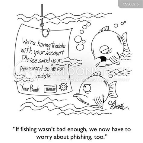 Phishing Cartoons And Comics Funny Pictures From Cartoonstock