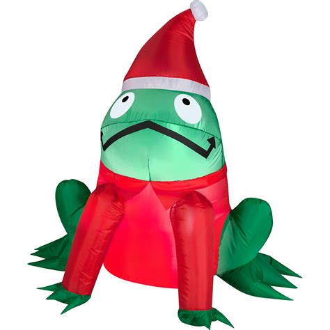 Airblown Inflatable 3 Frog Christmas Prop Clipart Best